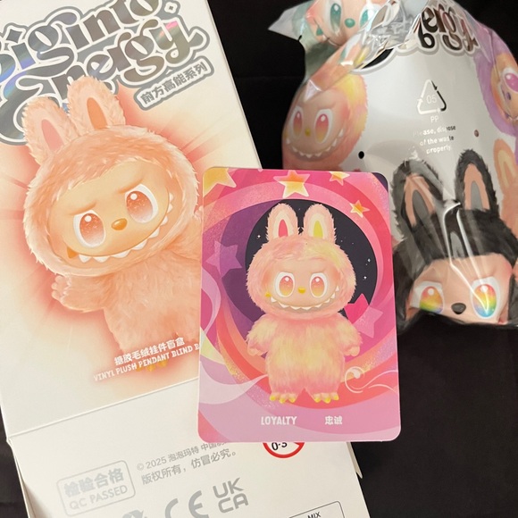 POP MART | Toys | Labubu V3 The Monster Big Into Energy Loyalty | Poshmark
